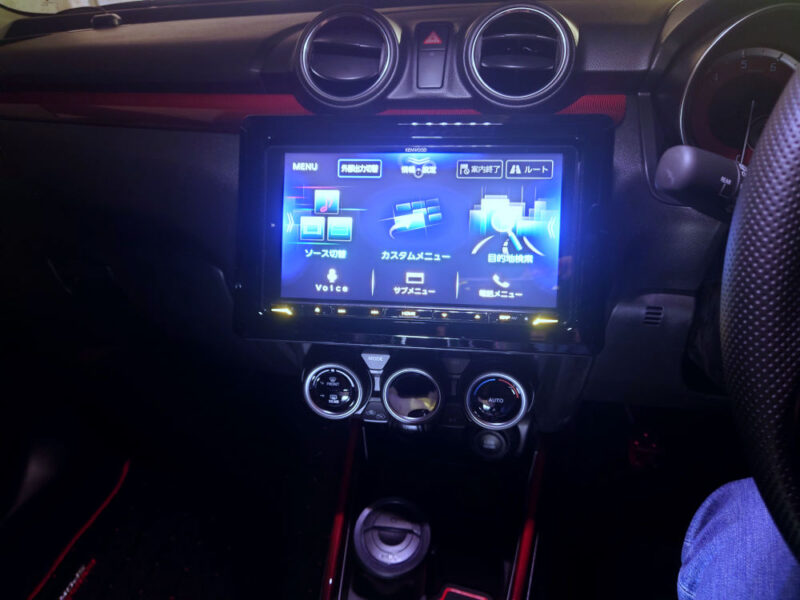 スイフトスポーツ（ZC33S）に9インチナビを取り付け～其の参 ナビ本体取り付け編 | 雄BISHA（おすびしゃ）